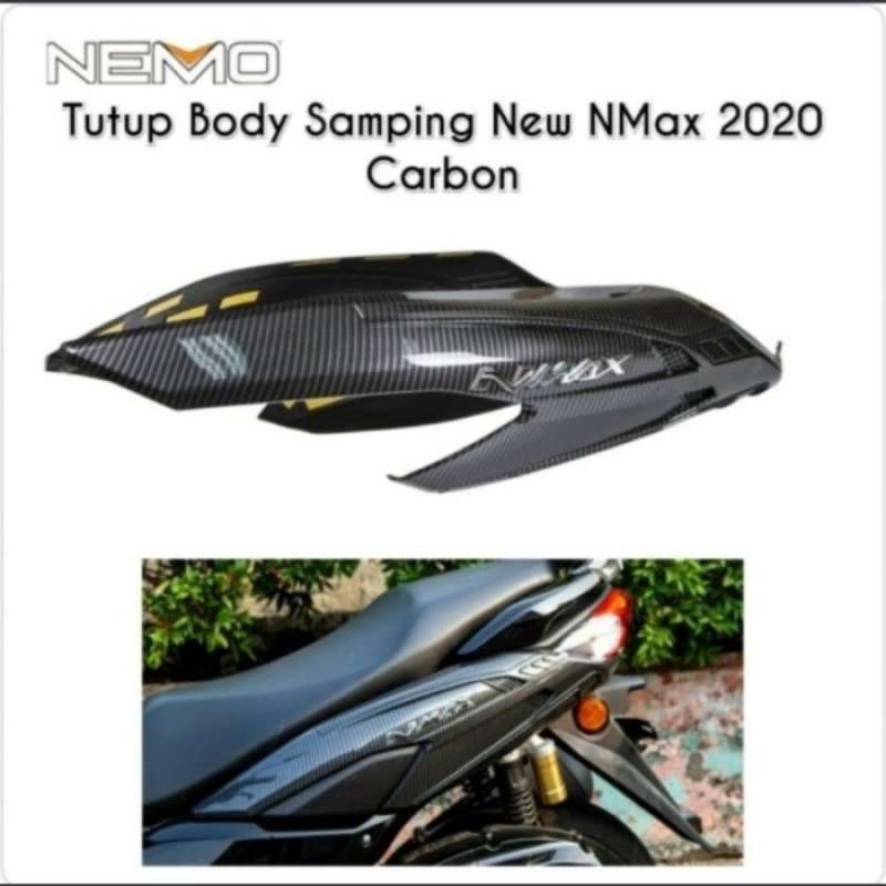 Promo tutup body samping new nmax carbon kevlar wtp nemo Diskon 17% di ...