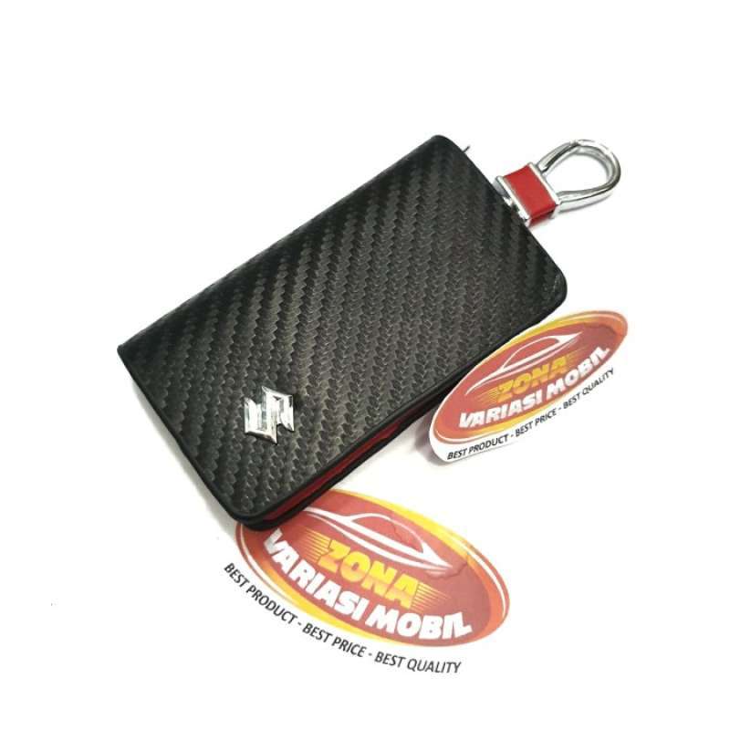 Jual DOMPET STNK / TEMPAT STNK MOBIL MOTOR SUZUKI MOTIF CARBON IMPORT ...