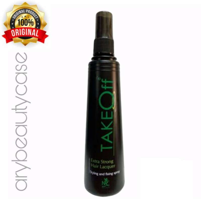 Jual NR take off hair spray extra strong hair lacquer styling 200ml di ...