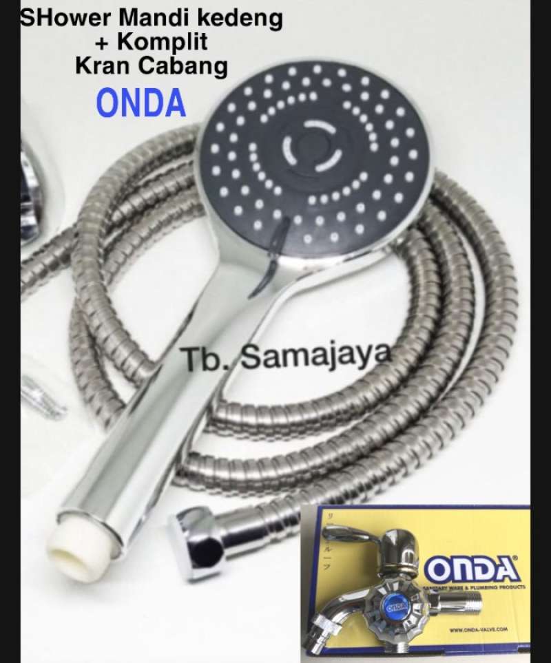 Promo Shower mandi set komplit . BENNEDIT + kran shower ONDA . High ...
