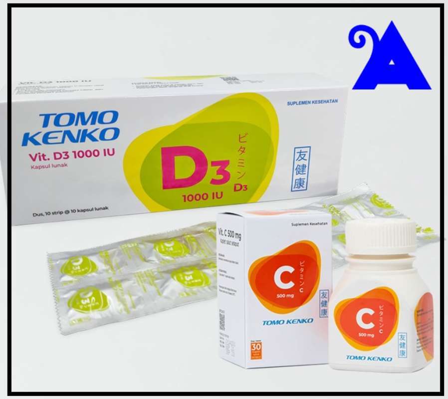 Tomokenko Vitamin D3 Lengkap Harga Terbaru Juni 2024 | Blibli