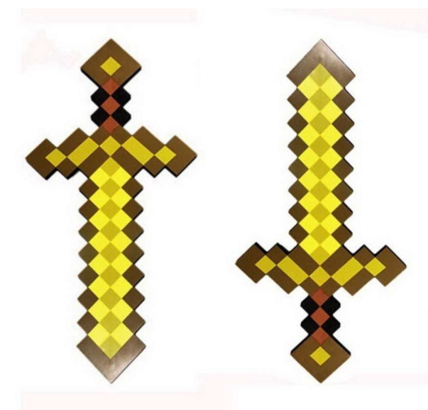 Promo Mainan Anak Pedang Minecraft - Minecraft Sword Bahan Foam Eva ...