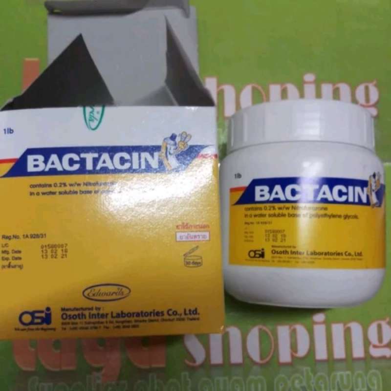 Jual Bactacin 650Gram Obat Salep Ayam Tarung Cegah Kurap Luka Stlh Tarung di Seller DENTA PET ...