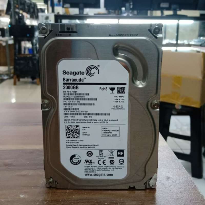 Promo Hardisk Seagate Barracuda 2 Tb Bergaransi Diskon 11% Di Seller ...