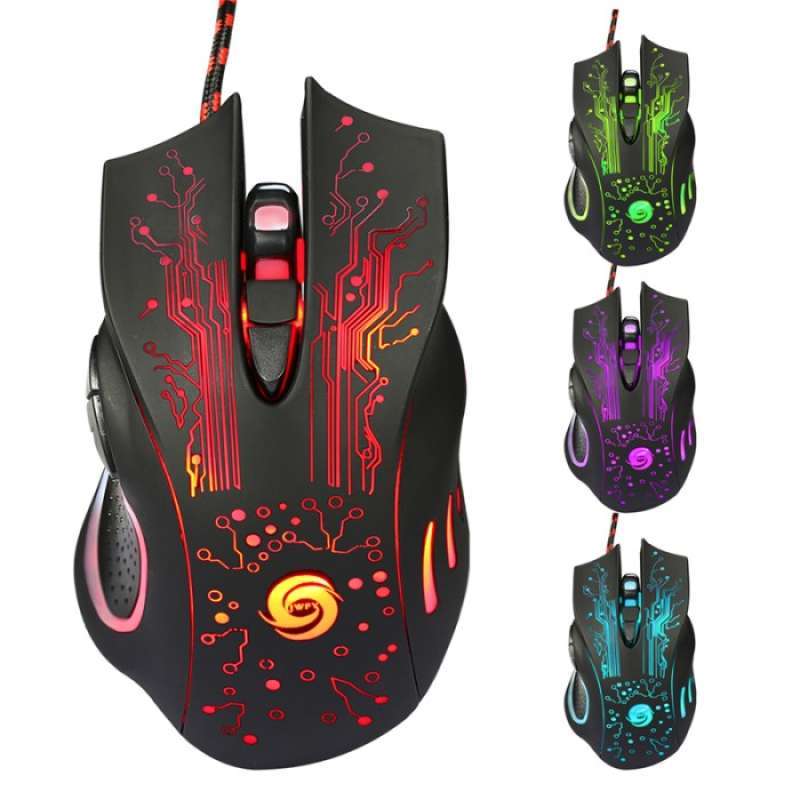 Jual Imice Mouse Gaming Usb 3200 Dpi Dengan Led Rgb - X9 di Seller ...