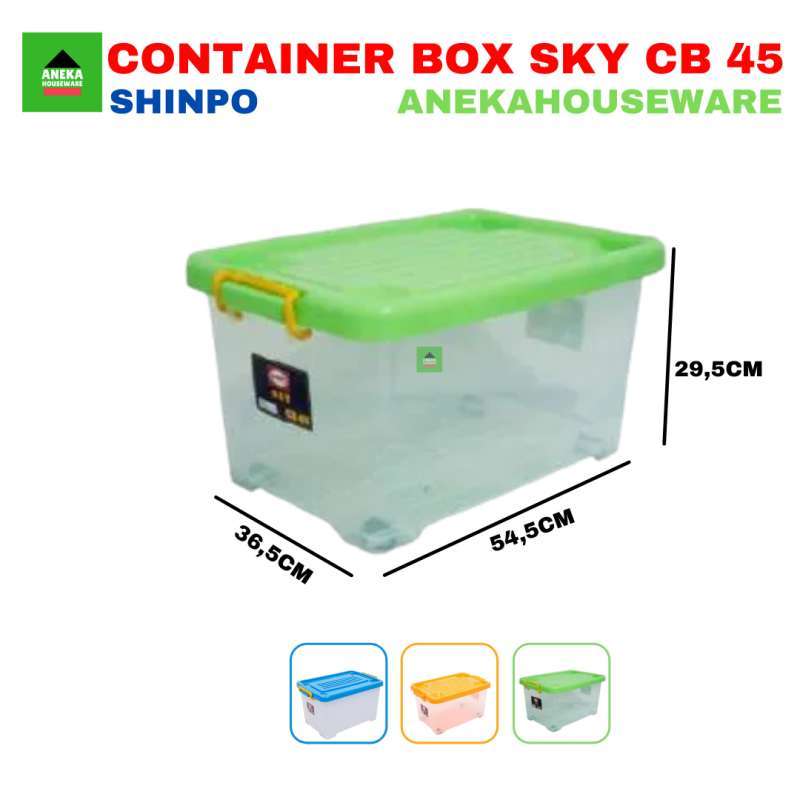 Jual Shinpo - Container box Sky CB 45 di Seller Anekahouseware - Kapuk ... Jual Shinpo - Container box Sky CB 45 di Seller Anekahouseware - Kapuk ...