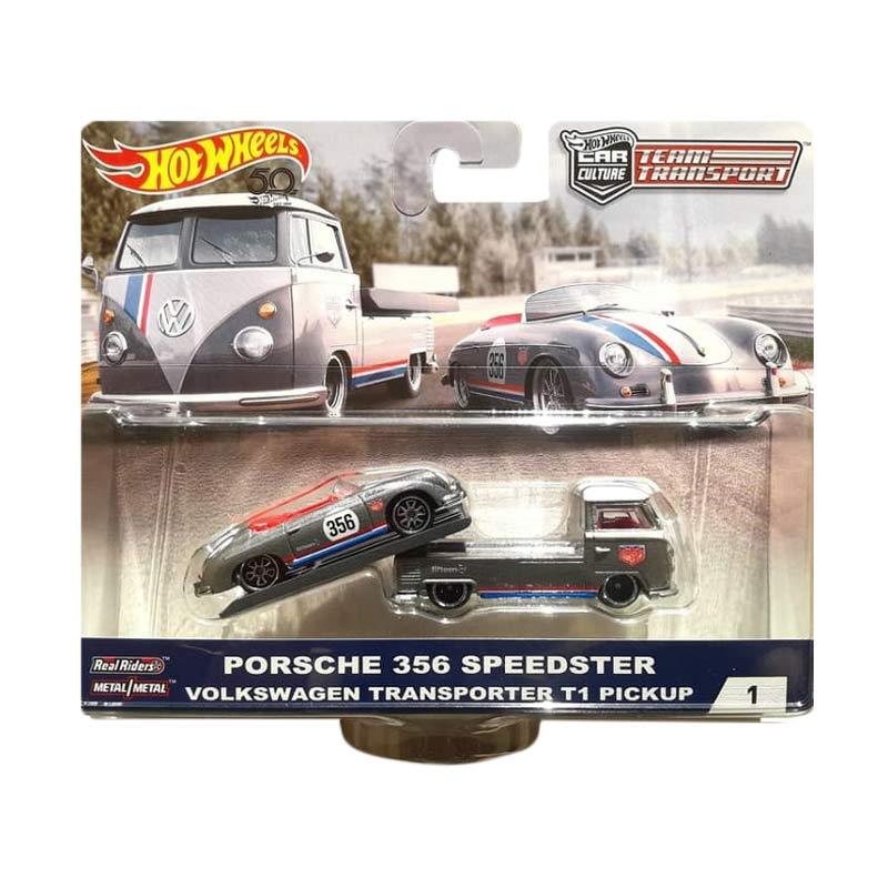 Jual Hot Wheels Team Transport - Porsche 356 Speedster Vw Transporter ...