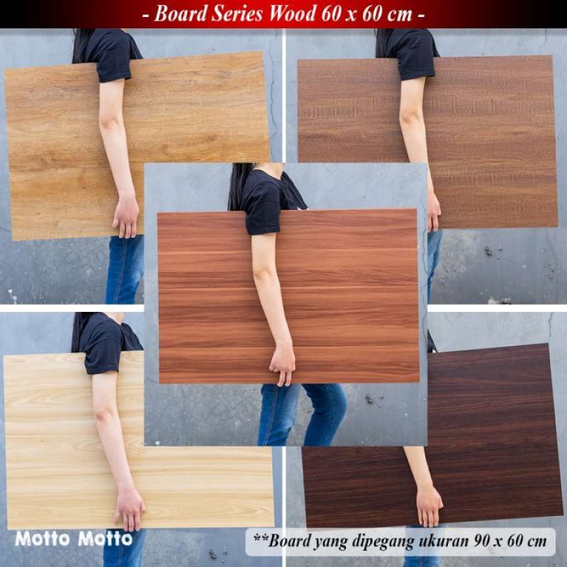 Promo Alas Foto Board Medium 60 X 60 Cm Motif Kayu Backdrop Background ...