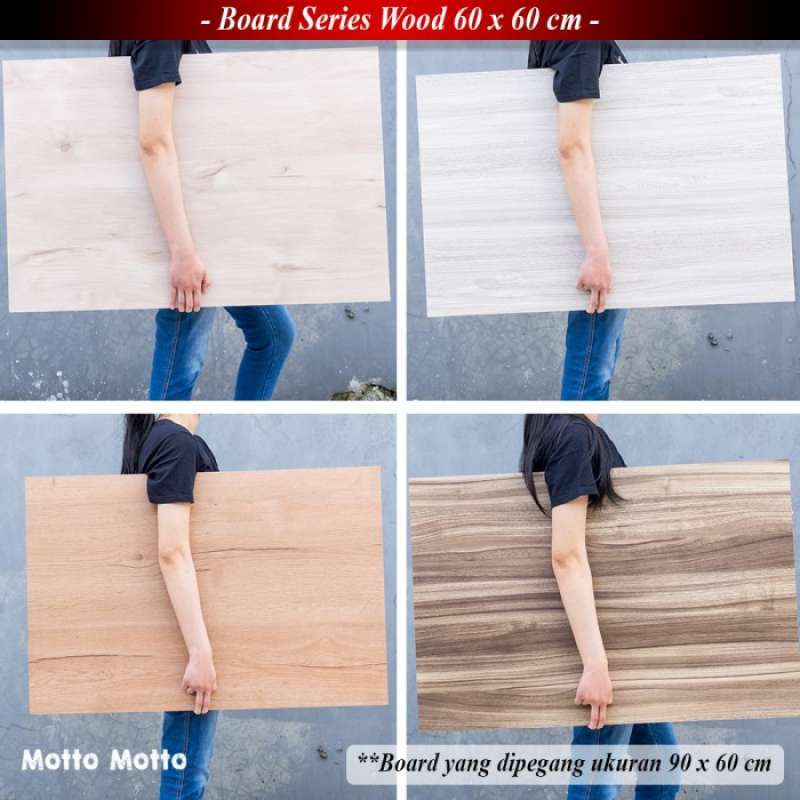 Promo Alas Foto Board Medium 60 X 60 Cm Motif Kayu Backdrop Background ...