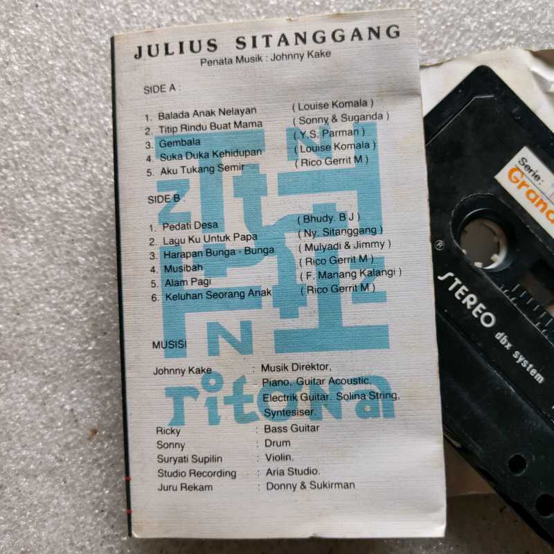 Jual Kaset Pita Pop Anak-anak Julius Sitanggang Balada Anak Jalanan Di ... Jual Kaset Pita Pop Anak-anak Julius Sitanggang Balada Anak Jalanan Di ...