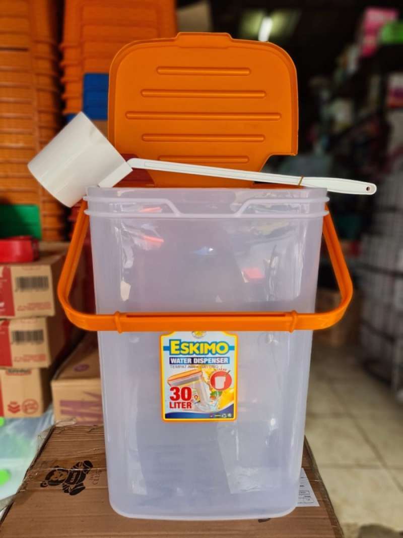 Promo Aquarium Es Buah Plastik 30 Liter - Tempat Es Buah - Kotak Es ...