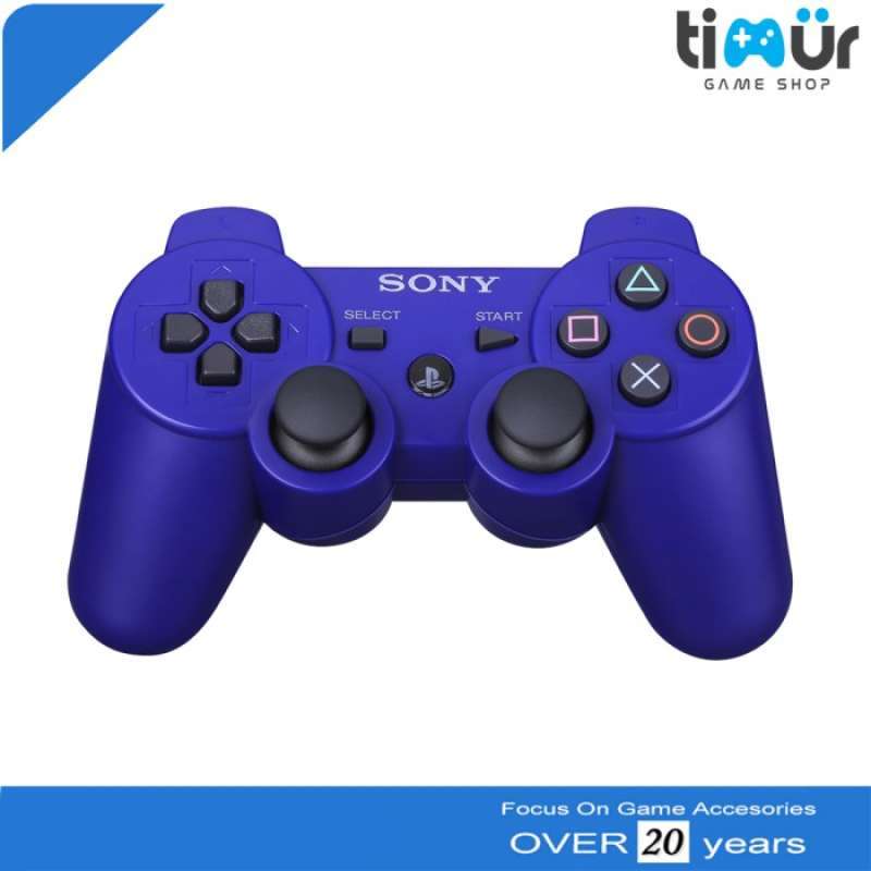 Jual Stik Stick PS3 Original Ori Pabrik Wireless Warna Biru TANPA PACK ...