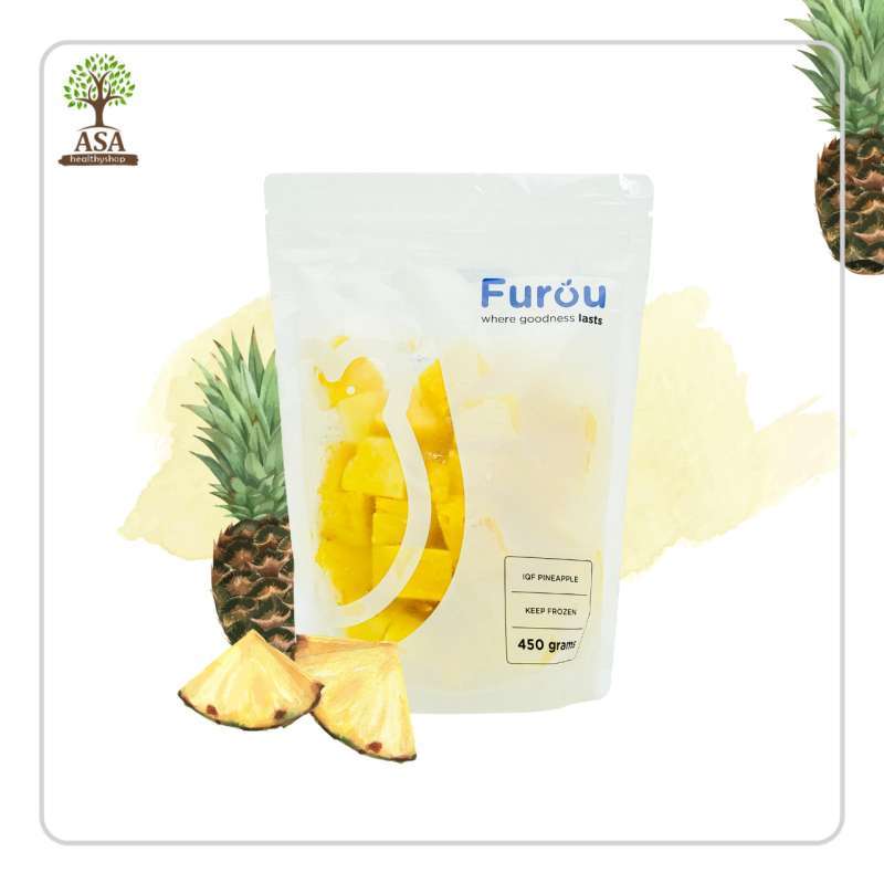 Jual Furou Frozen Fruits IQF Pineapple 450 gram Halal di Seller ASA ...