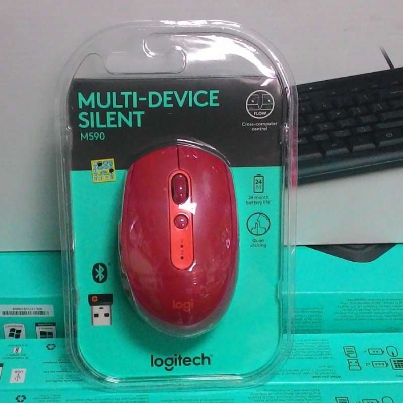 Jual Logitech M590 Silent Mouse Original Murah - Harga Diskon Mei 2024 | Blibli