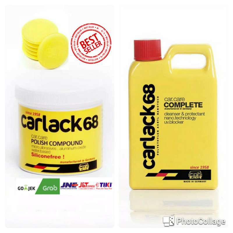 Jual Paket Carlack Body Compound & Complete Poles Mobil Bonus Busa Pad ...