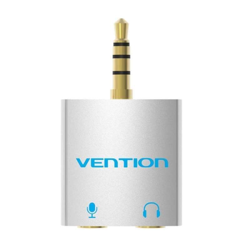 Promo Vention Splitter Bda Bdb Aux Audio Mic 3.5mm 3,5mm Spliter Male ...