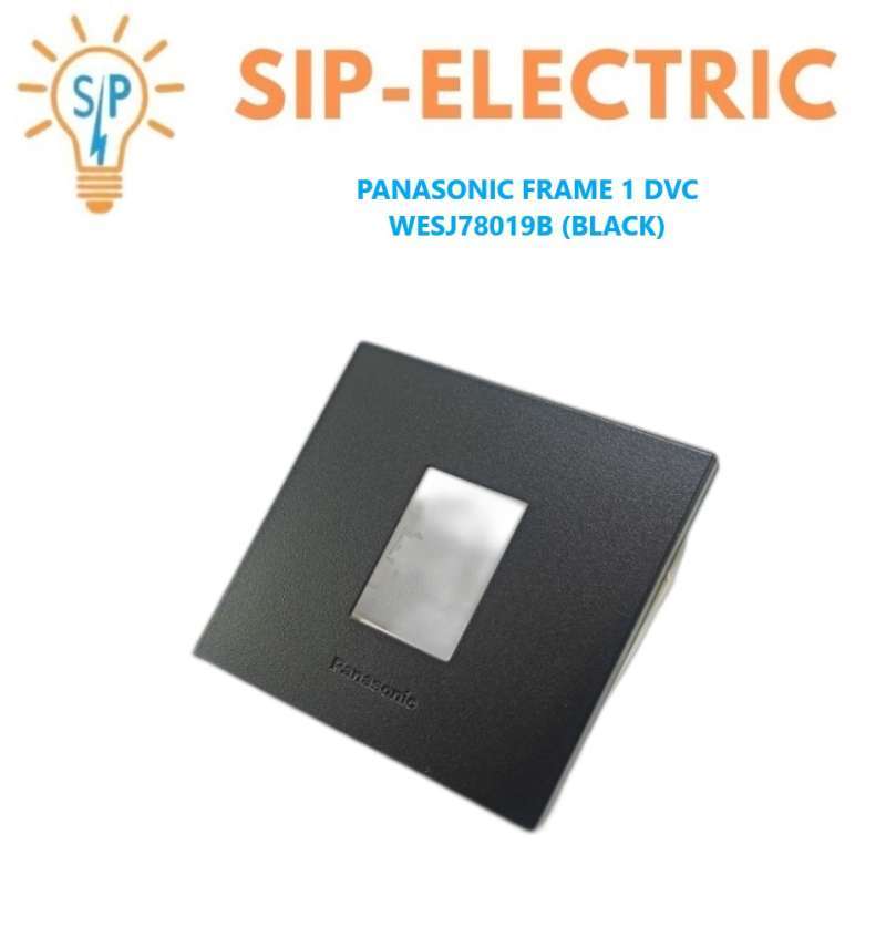 Jual PANASONIC FRAME HITAM 1GANG 1DEVICE WESJ78019B RUMAH SAKLAR STYLE ...