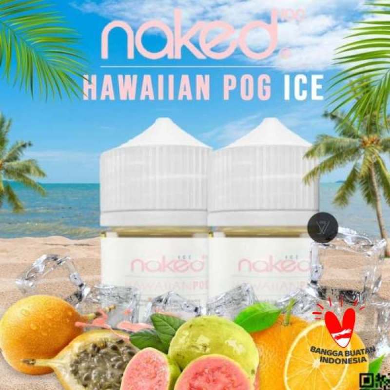 Jual Naked 100 Hawaiian Pog Ice Usa 60ml By Naked100 / Authentic ...