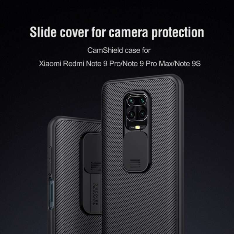 Jual XIAOMI REDMI NOTE 9 PRO NILLKIN CAMSHIELD ORIGINAL HARD CASE PC ...