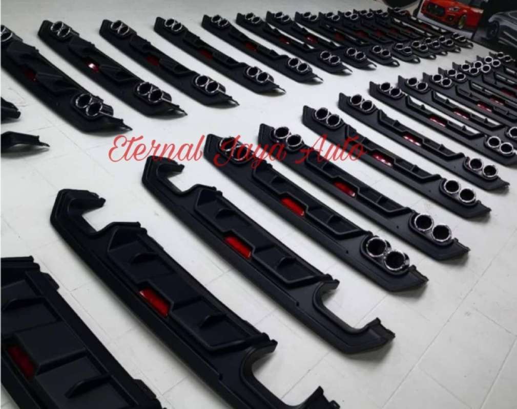 Jual REAR DIFFUSER HONDA CIVIC TURBO SEDAN FC 4 KNALPOT ORI PP di ...