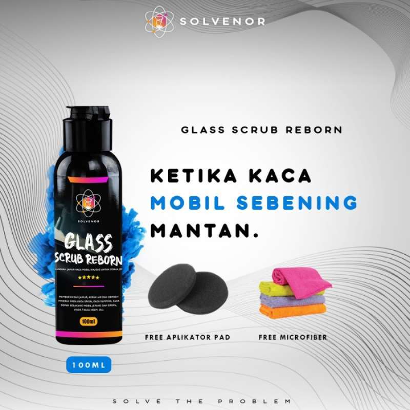 Jual Solvenor Glass Scrub / Glass Polish Penghilang Jamur Kaca Mobil di ...