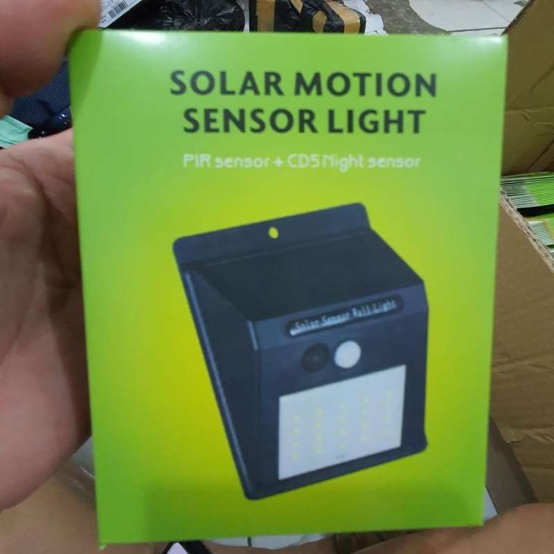 Jual Lampu Sensor Tenaga Matahari SOLAR MOTION SENSOR LIGHT di Seller ...
