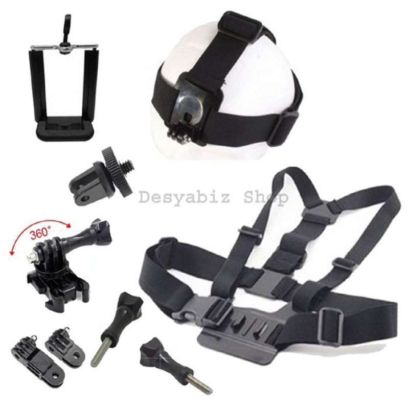 Promo Chest Strap Head Strap Mounting Dada dan Kepala HP dan Action ...