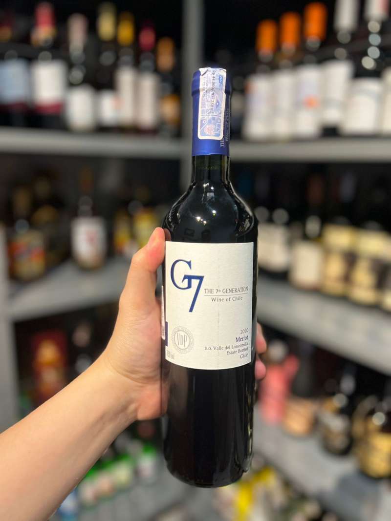 Jual RED WINE G7 MERLOT 750ML di Seller Sans Liquor Store - Sukaramai ...