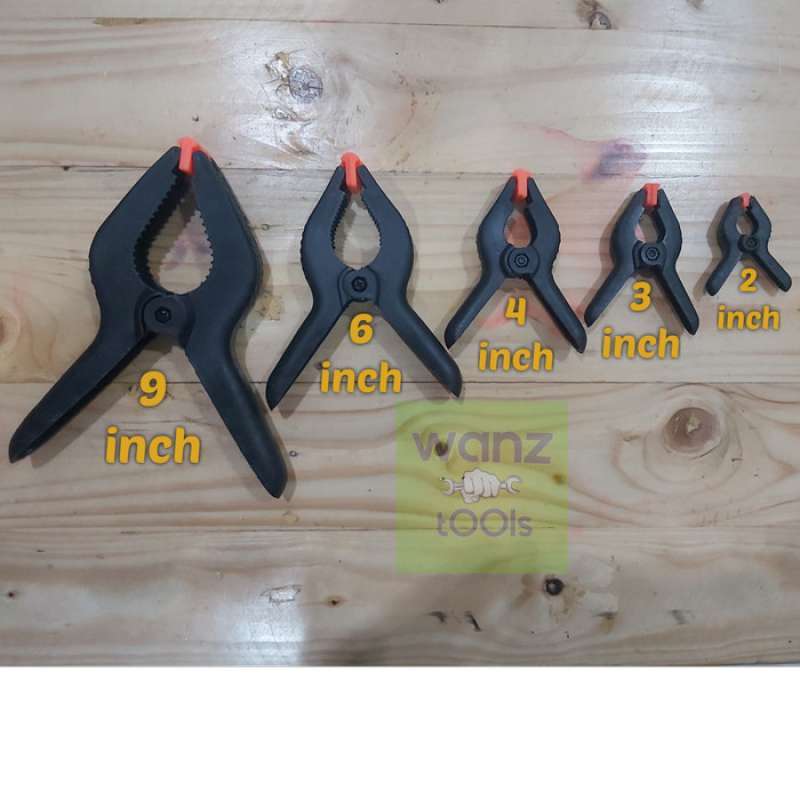 Promo Spring Clamp 6 Inch - Clamp Kayu Catok A - 15Cm - Multicolor ...