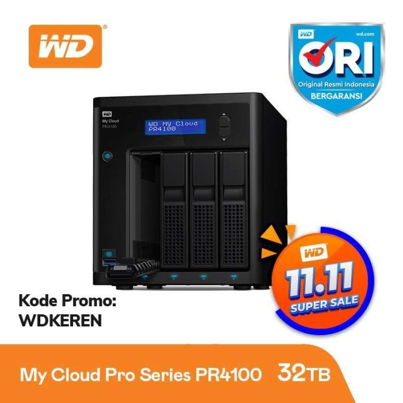 Jual WD My Cloud Pro Series PR4100 32TB NAS di Seller Raja Harddisk - Mangga Dua Selatan, Kota ...