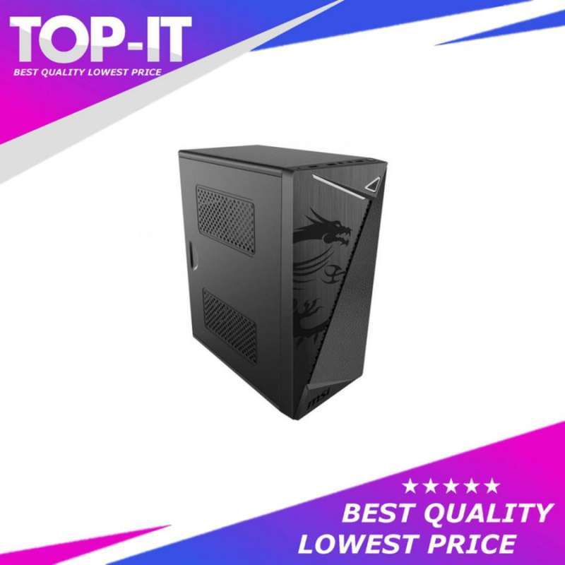 Jual PC Case MSI MAG SHIELD M300 Mid Tower Micro ATX Gaming Casing di ...