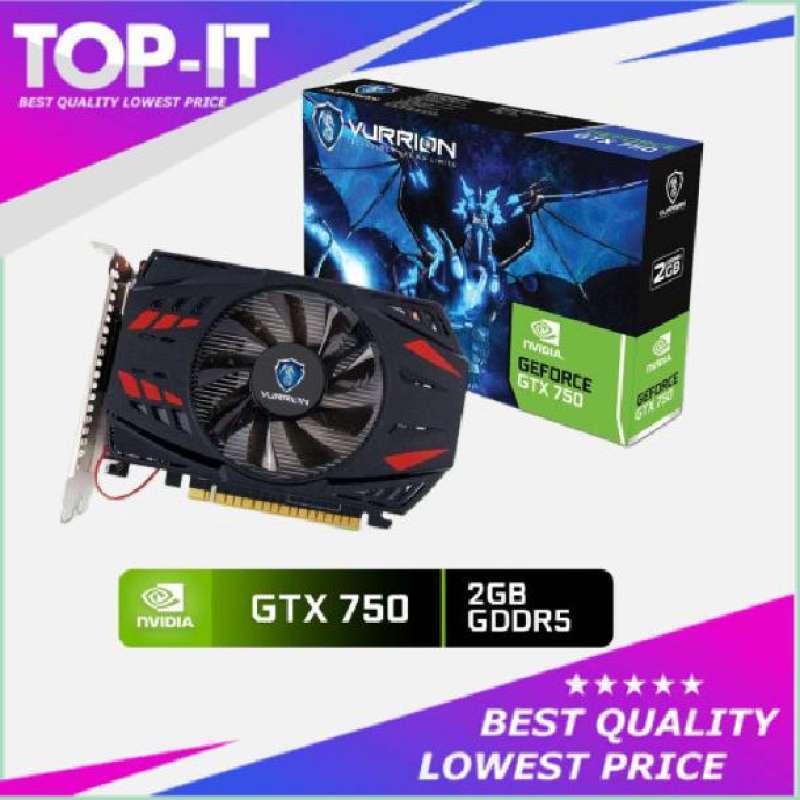 Jual VGA VURRION Nvidia Geforce GT 750 / GT750 2GB GDDR5 128-bit Single ...
