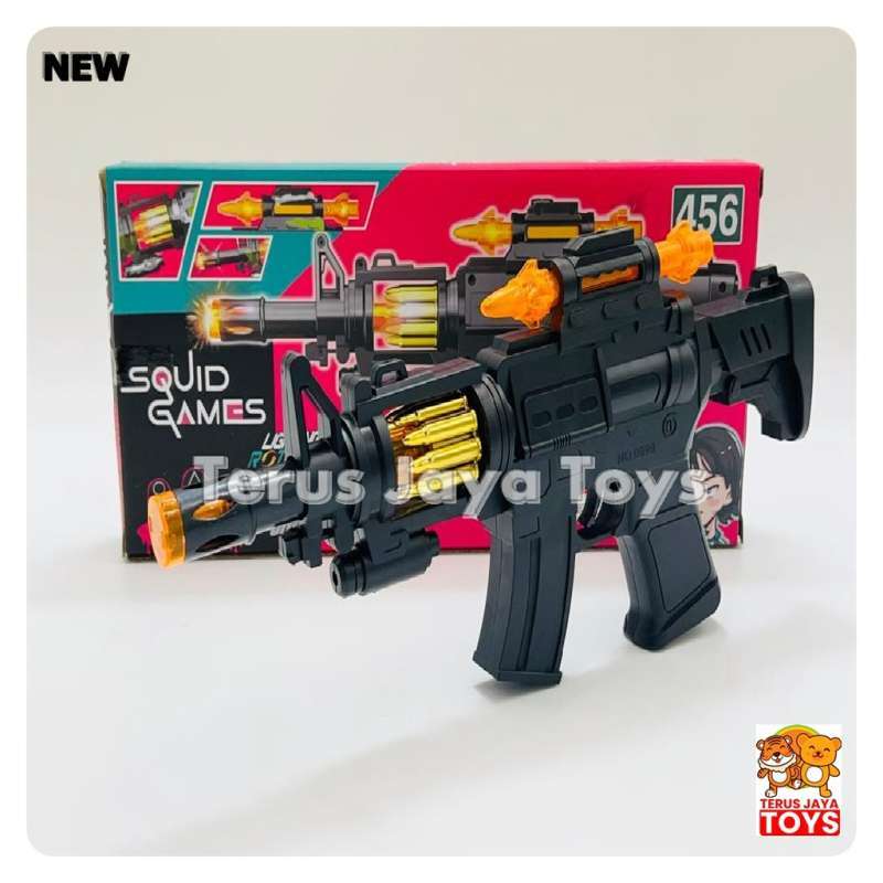 Jual Mainan Tembakan Pistol Squid Game Squidgame Gun Elektrik Di Seller Terus Jaya Toys