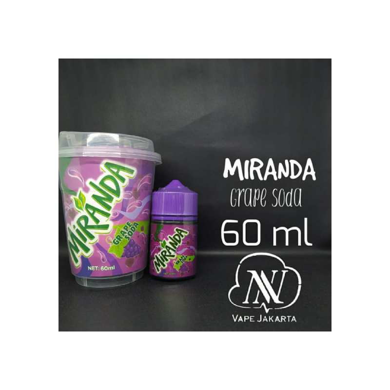 Jual Miranda Grape Soda 60Ml 3M di Seller egolegas - Jatiwaringin, Kota ...