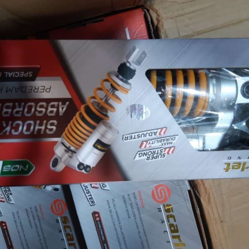 Jual SCARLET RACING SHOCK ADJUSTER TABUNG ATAS AEROX 155 ..LEXY NOSTECH di Seller Cintamotormu ...
