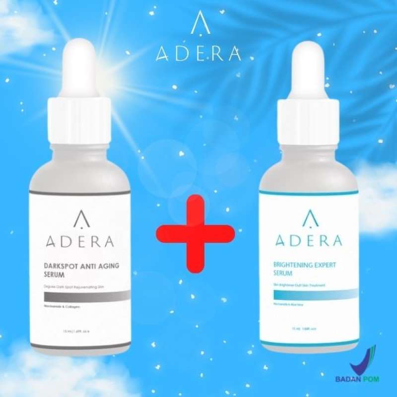 Jual Serum Darkspot + 1 Serum Brightening Adera di Seller TOKOKUBELIBELI - Gandaria Utara, Kota ...