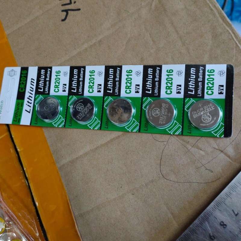 Jual Baterai Battery Cmos Bios Laptop Notebook Cr2016 Slim 3Volt Isi ...