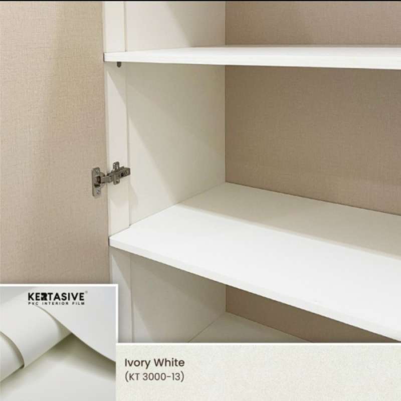 Jual Ivory White - Pvc Interior Film Kertasive (L.122Cm 50M/Roll) di ...