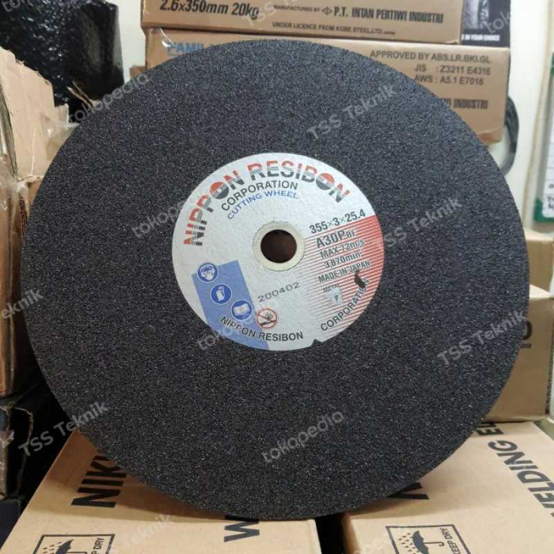 Promo Batu Gerinda Potong 14 Inch X 3 Nippon Resibon Nr 14 Inch X3 ...