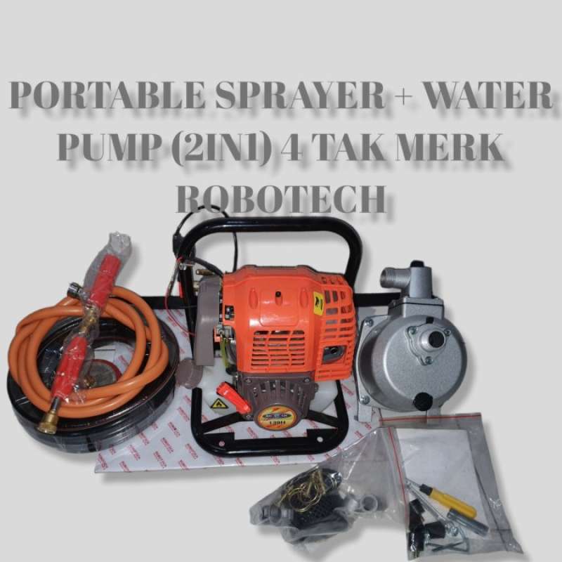Promo Mesin Pompa Air 1inch Dan Mesin Steam 4tak Merk Robotech Diskon ...