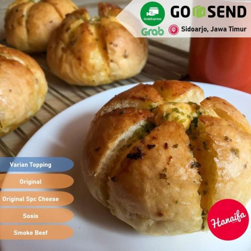 Jual Korean Garlic Bread Roti Korea Berbagai Varian Rasa - Smoke Beef ...