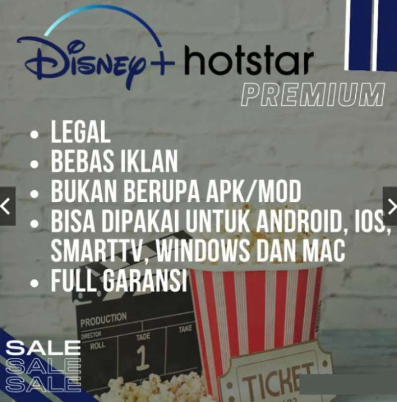 Jual Disney + Hotstar Premium Legal 1 Bulan Full Garansi - PRIVATE 1 ...