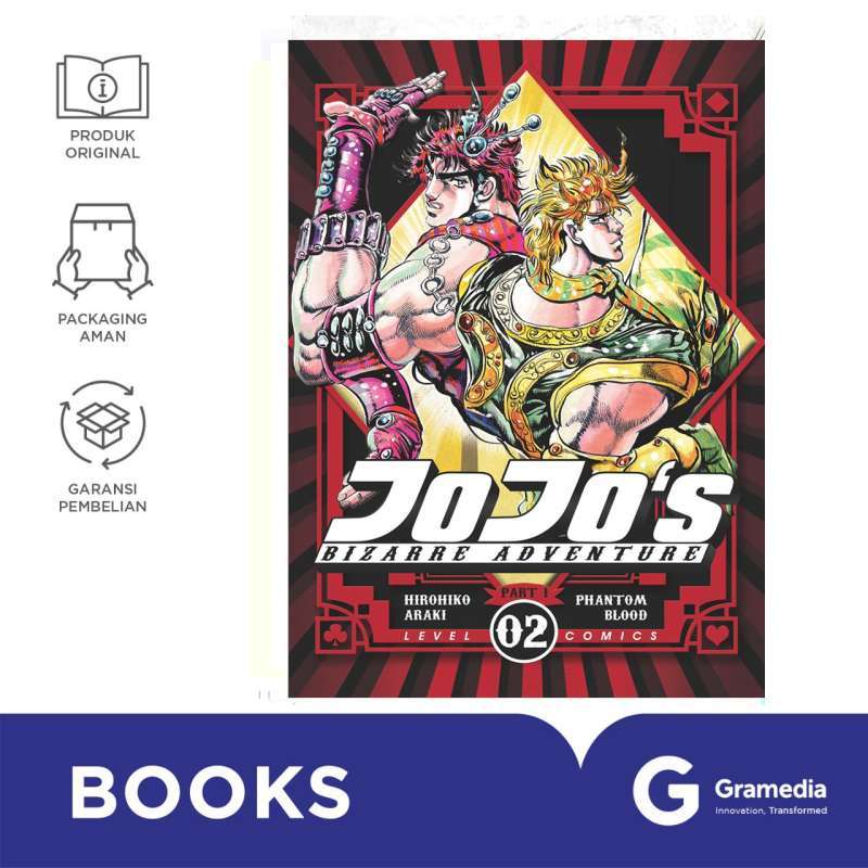 Jual LC: JOJO`S BIZARRE ADVENTURE 02 - PART 1 PHANTOM BLOOD di Seller Gramedia Official Store ...