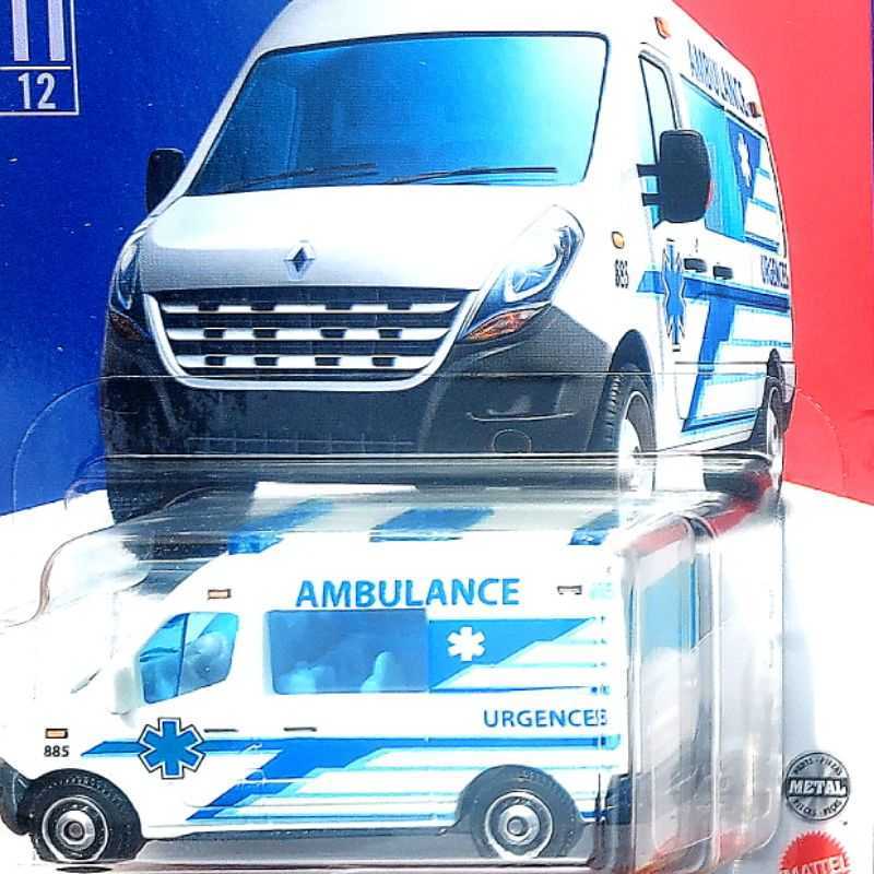 Jual MATCHBOX FRANCE SERIES RENAULT MASTER AMBULANCE PUTIH di Seller ...