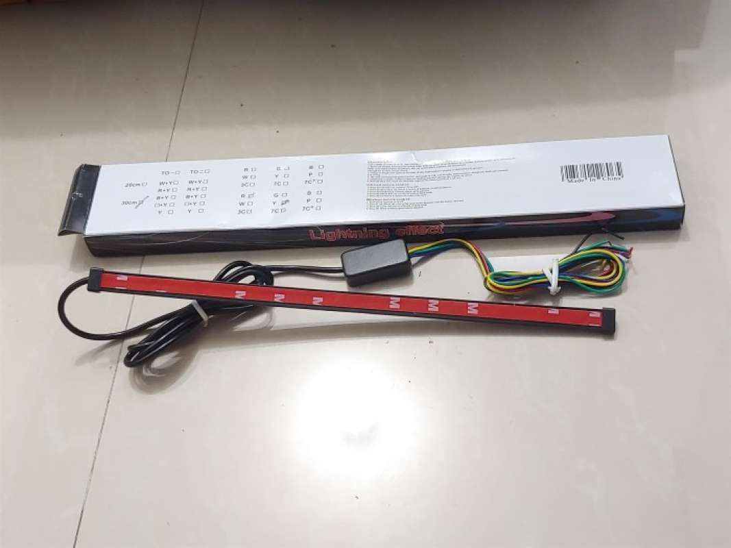Jual LAMPU LED STOP STRIP DRL SEN TIPE RUNNING 30 CM WATERPROOF di ...