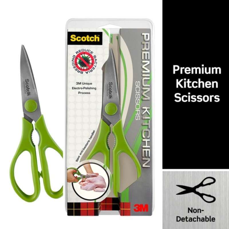 Jual 3M Scotch Gunting Dapur Stainless Premium Kitchen Scissors KS-AB ...
