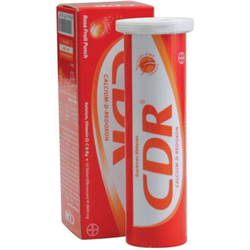 Jual CDR Calcium Effervescent FRUIT PUNCH [10 Tablet] di Seller Alfa ...