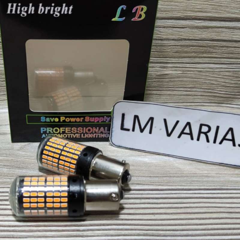 Promo Lampu Sen Sein Led Mobil Super Bright S25 Bayonet Diskon 6% di ...