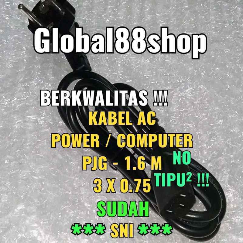Jual ORI TEMBAGA KABEL AC COMPUTER & AMPLIFIER & CPU & PC KABEL & RICE ...