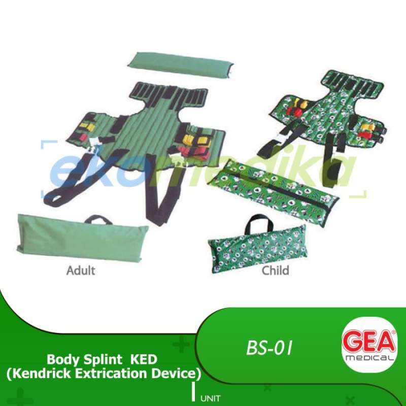 Jual GEA BS-01 Body Splint KED - Kendrick Extrication Device Dewasa ...